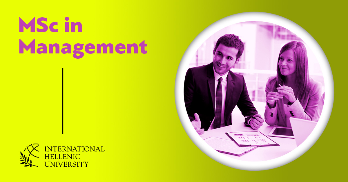 MSc in Management – University Center of International Programmes of ...